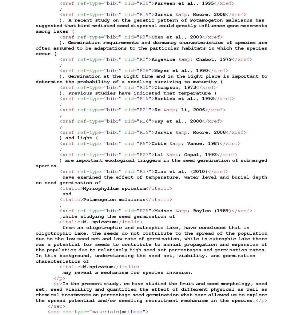 Jats XML Conversion Services – JatsTech