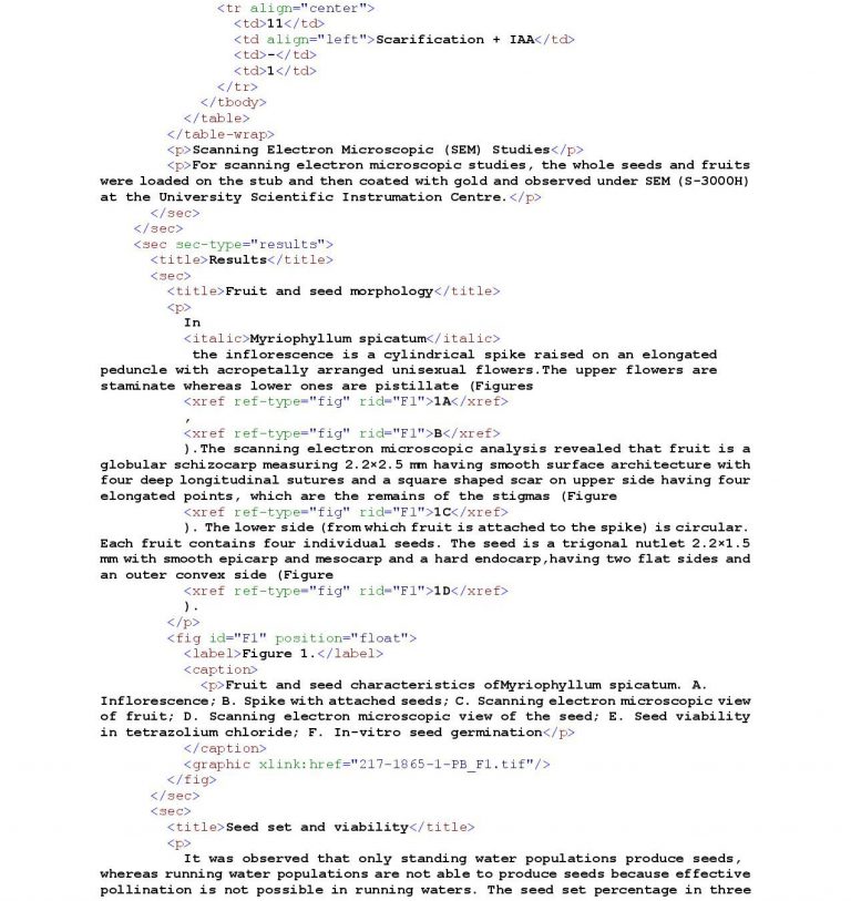 Jats XML Conversion Services – JatsTech