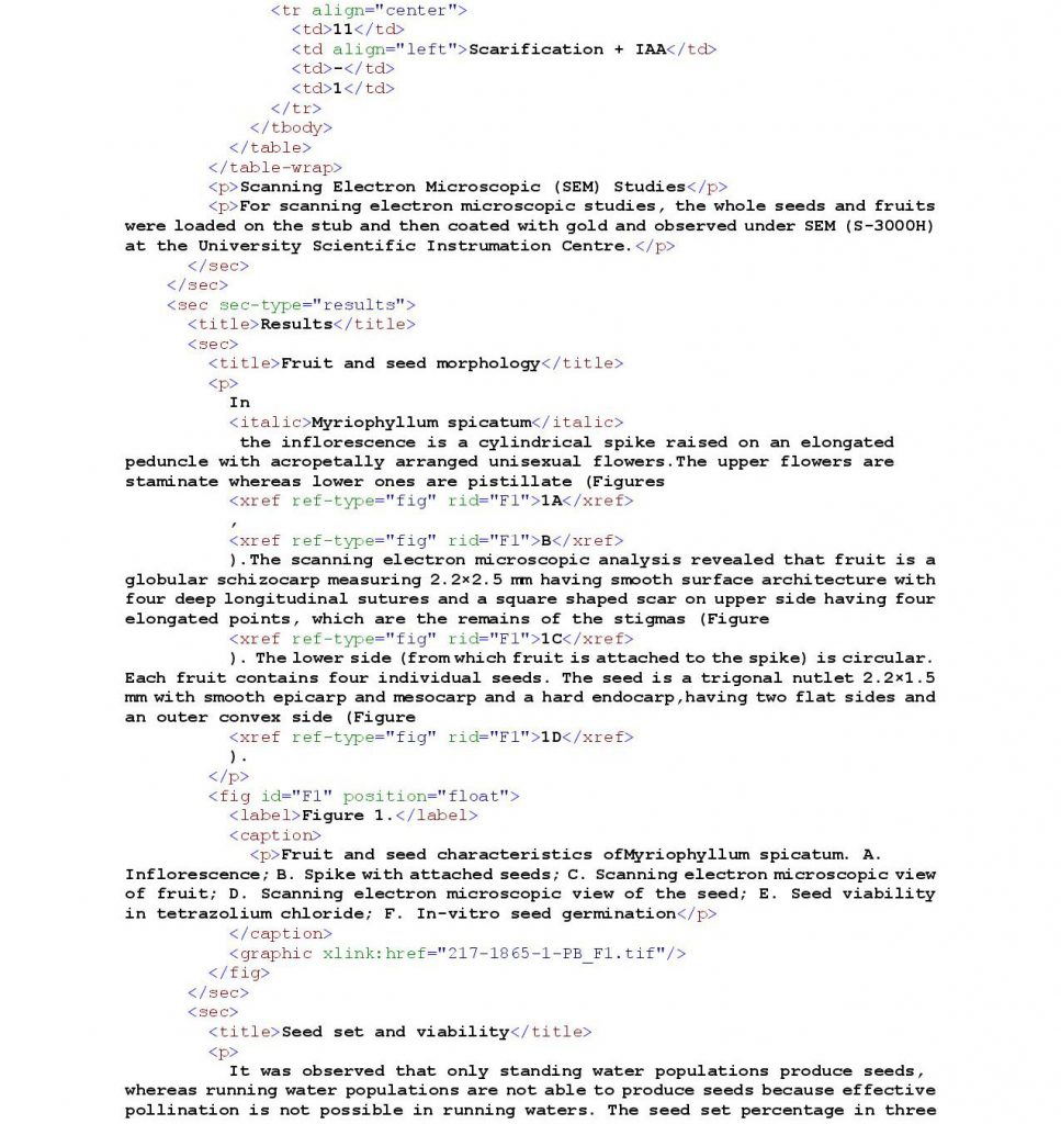 Jats XML Conversion Services – JatsTech