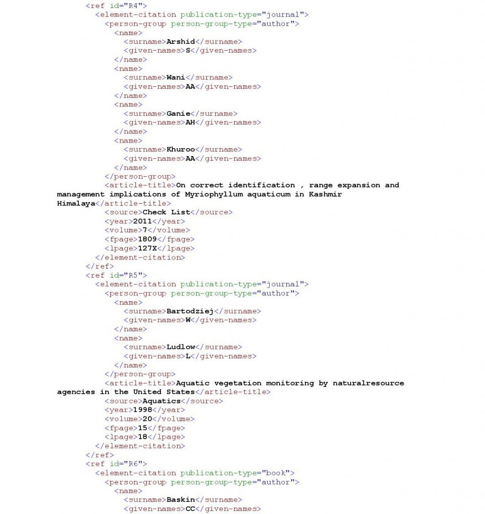 Jats XML Conversion Services – JatsTech